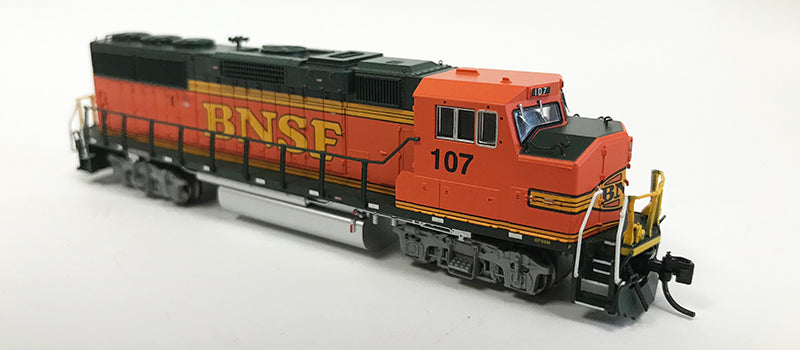N Detailed GP60M - BNSF #107 – Fox Valley Models