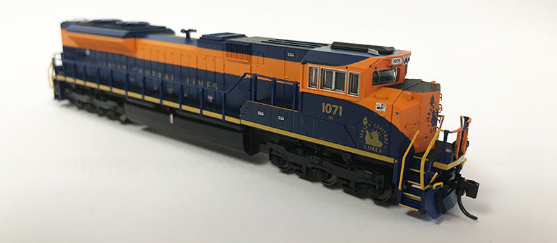 N Detailed SD70ACe - NS Central of New Jersey #1071 – Fox Valley Models